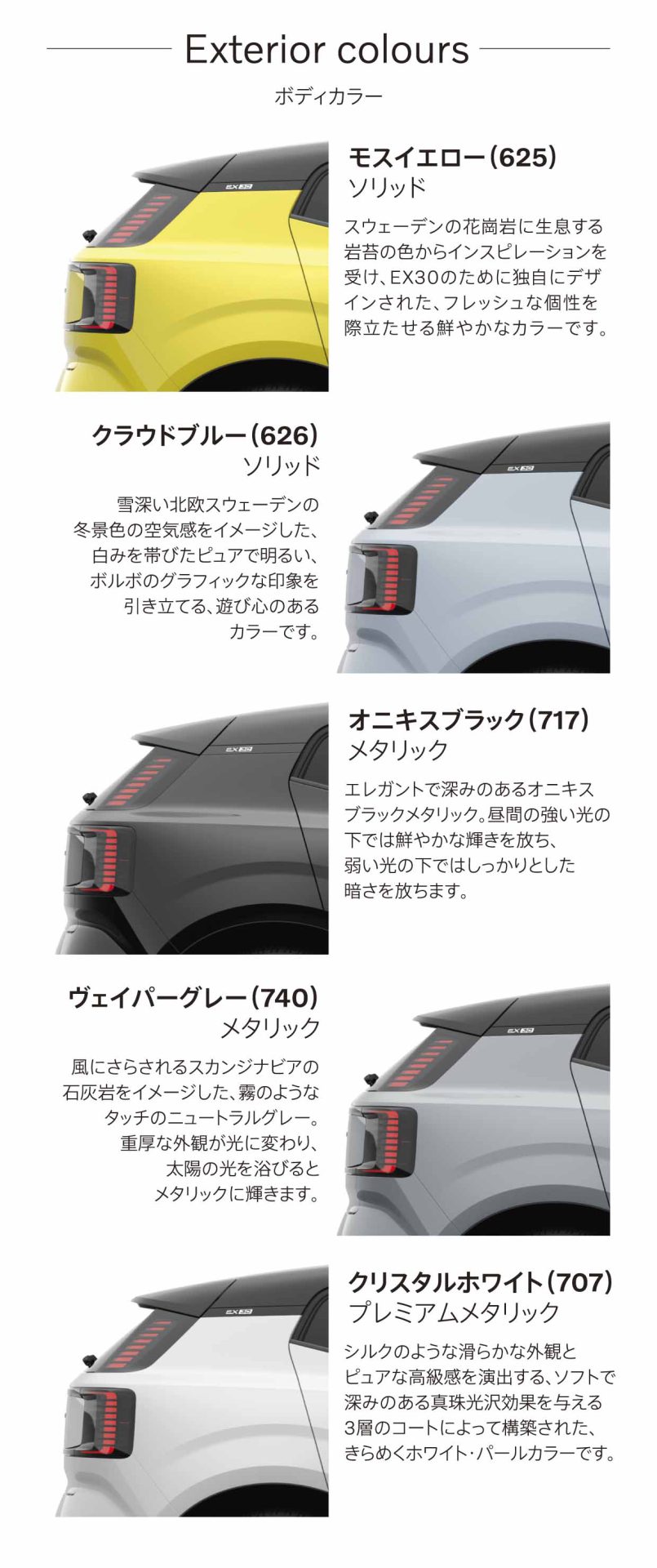 EX30 オンライン販売開始 | ボルボ・カー 伊勢崎